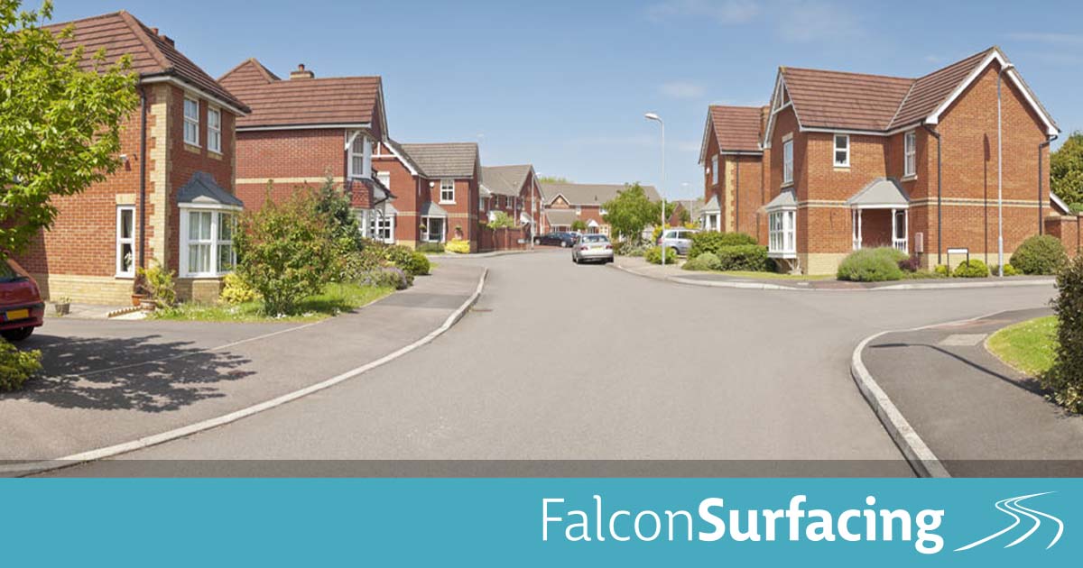 Road Tarmac surfacing